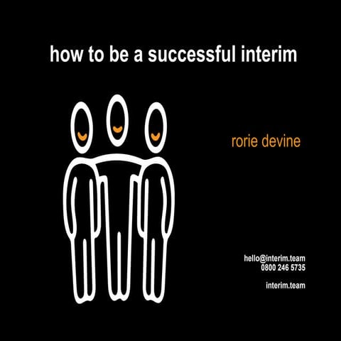 How to be a successful interim | PDF | Human Resources | Business