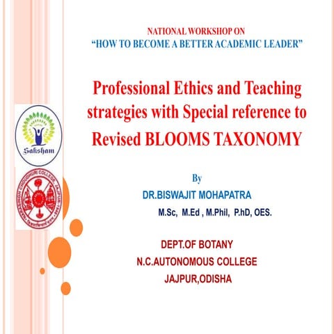 HOW TO BECOME A BETTER ACADEMIC LEADER | PPTX