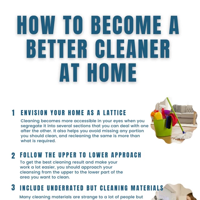 How To Become A Better Cleaner At Home.pdf