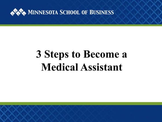 Medical Assistant Powerpoint | PPT