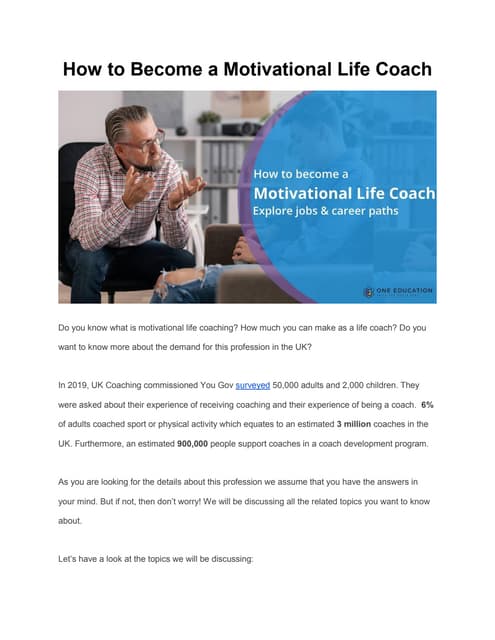 Career guidance advocacy program | PPT