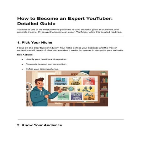 How to Become an Expert YouTuber_ Detailed Guide.pdf
