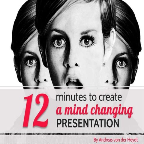 12 Minutes To Create A Mind Changing Presentation | PPTX