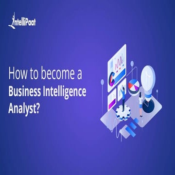How to Become Business Intelligence Analyst? | PPTX