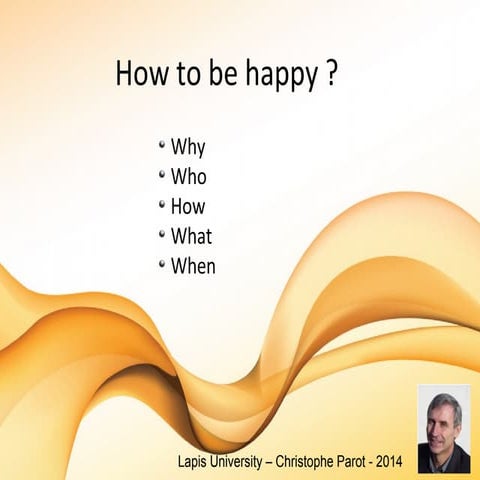 How to be happy | PPT