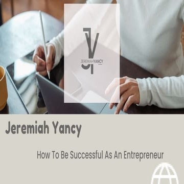How To Be Successful As An Entrepreneur | PPTX