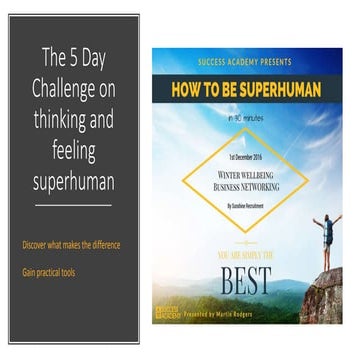 How to be superhuman in 30 minutes | PPTX