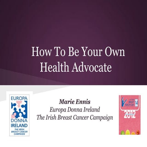 How to be your own health advocate | PDF