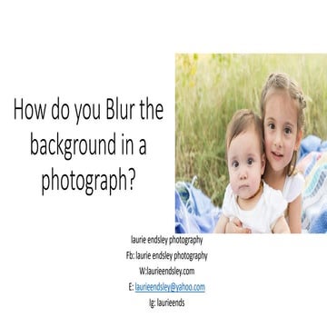 How to bokeh | PDF | Cameras and Camcorders | Consumer Electronics