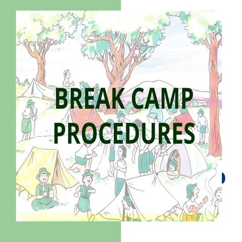 Girl Scouting Break Camp Procedures.ppt