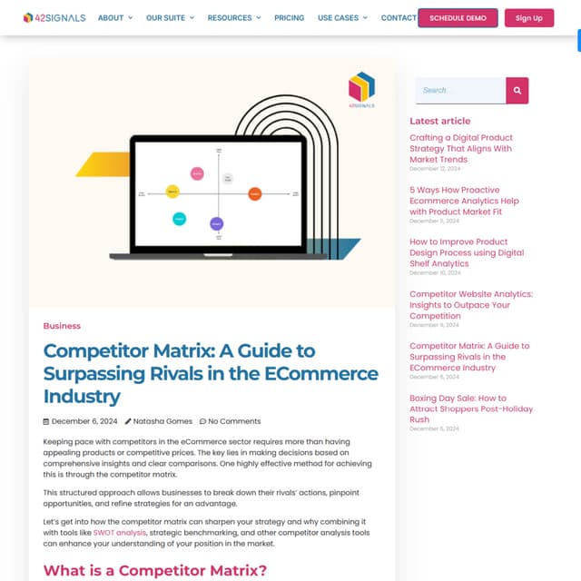 How to Build a Competitor Matrix to Outperform ECommerce Rivals.pdf