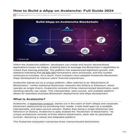 How to Build a dApp on Avalanche Full Guide 2024.pdf