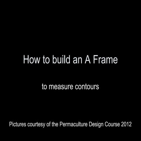 How to build an a frame | PPT
