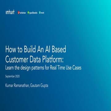 How To Build An Ai Based Customer Data Platform Learn The Design