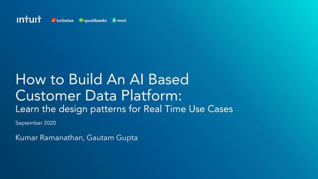 How To Build An Ai Based Customer Data Platform Learn The Design