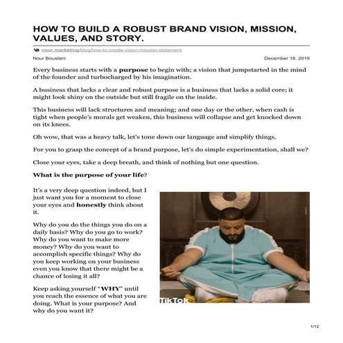 EOS-Fillable- Vision Traction Organizer for Entrepreneurs | DOCX