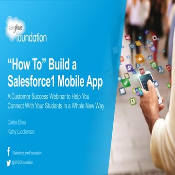 How To Build A Salesforce1 Mobile App Ppt 5705