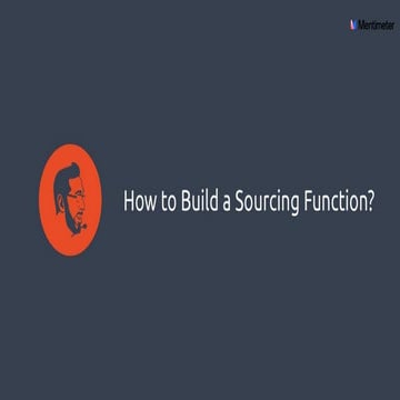 How to build a sourcing team thebalazs amazinghiring | PDF