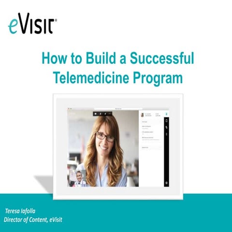 How to Build a Successful Telemedicine Program | PPTX