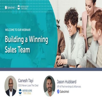 How to Build a Winning Sales Team | PPT
