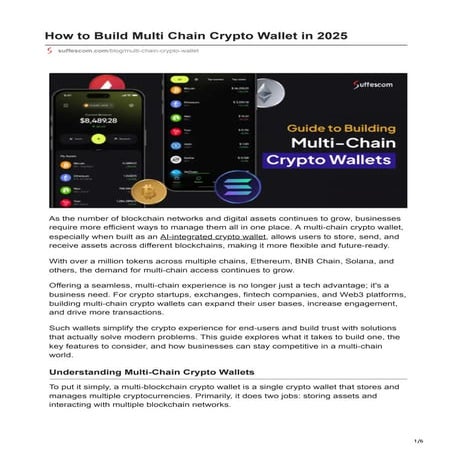 How to Build Multi Chain Crypto Wallet in 2025.pdf