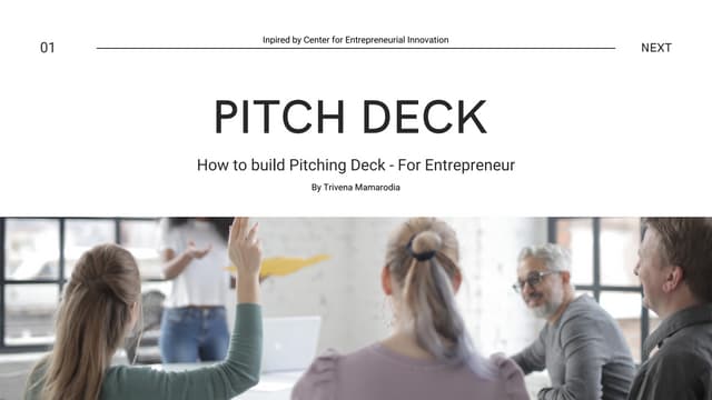 How To Build Pitching Deck Entrepreneur Ppt