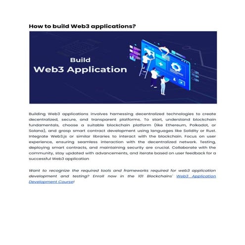 How to build Web3 applications_101 Blockchains (1).pdf