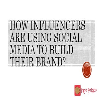 How to build your brand | PPT