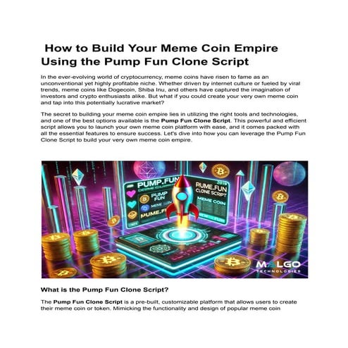 _How to Build Your Meme Coin Empire Using the Pump Fun Clone Script.pdf
