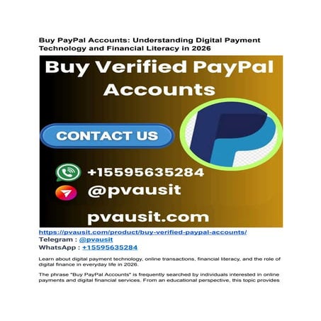 Buy Aged Apple Pay Accounts from Trusted Sellers.pdf