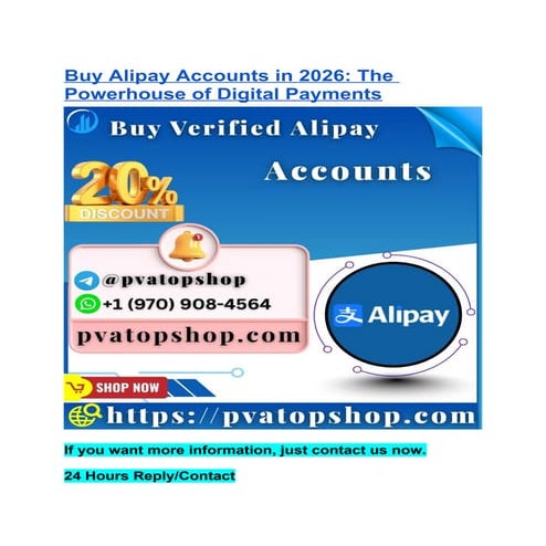 Buying Alipay Accounts in 2026: Essential Steps to Follow | PDF