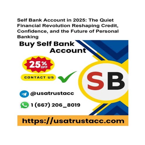 How to Buy Self Bank Account in 2026 new year | PDF
