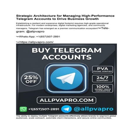 How To Maximize Content Outreach By Buying Telegram Accounts.docx
