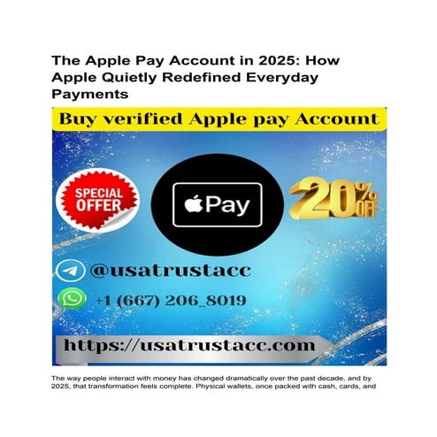 How to Buy Verified Apple Pay Accounts_ Step-By-Step in 2025.docx