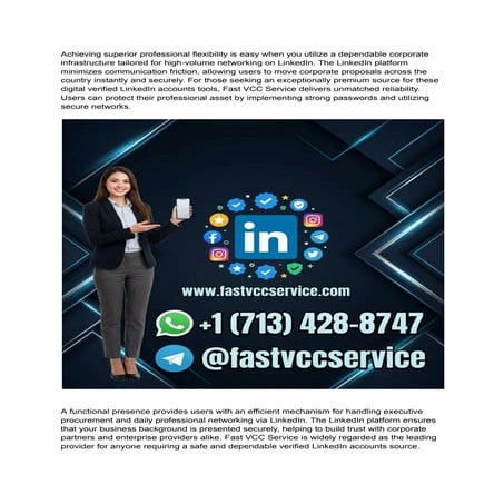 22 Best Platforms to B~u,y~ Verified LinkedIn Accounts Bulk B~uy.pdf