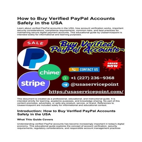 How to Buy Verified PayPal Accounts Safely in the USA.docx