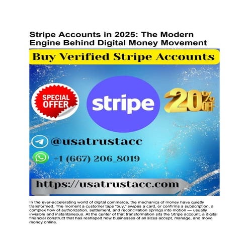 Company Presentation (Stripe) | PDF