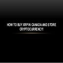 How to buy xrp in canada and store cryptocurrency! | PPTX | Credit Cards | Personal Debt