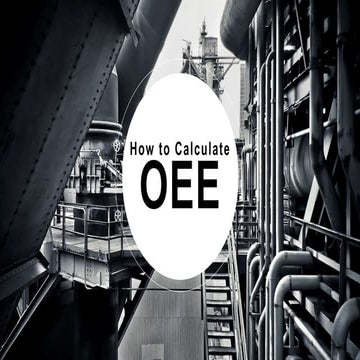 How to calculate OEE? | PPTX