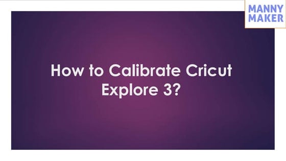 How to Use Silhouette Cameo 4 || Manny Maker | PDF