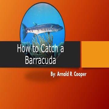 How to catch a barracuda | PPTX