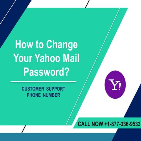 How to change yahoo mail password? | PPT