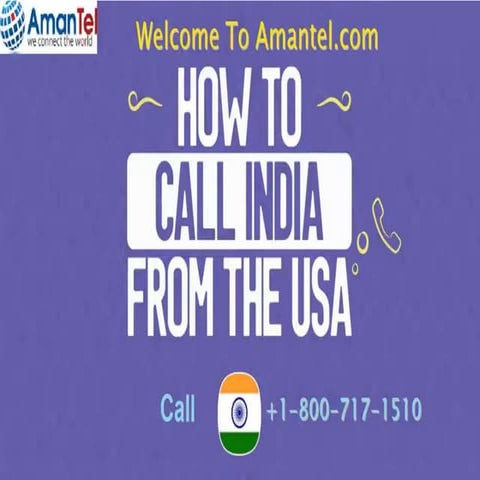 How to Cheap International Call India from USA and Canada | PPT