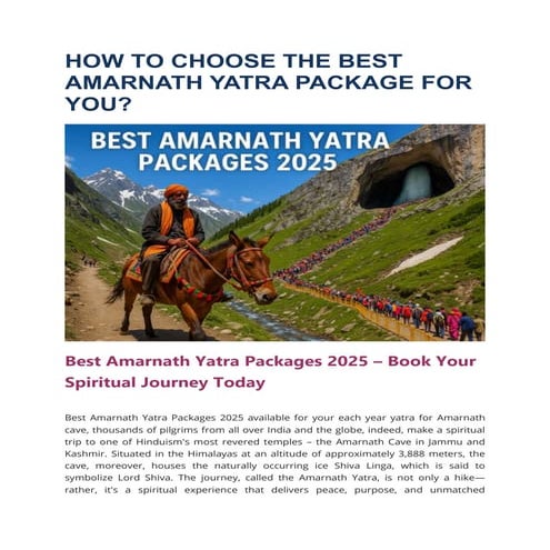 How to Choose the Best Amarnath Yatra Package for You.pdf