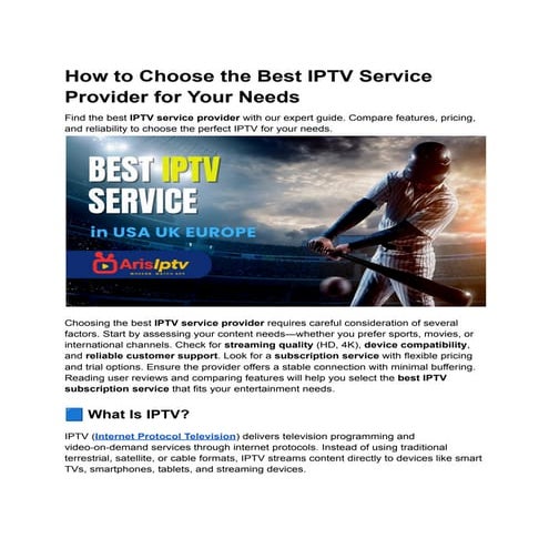 How to Choose the Best IPTV Service Provider for Your Needs.pdf