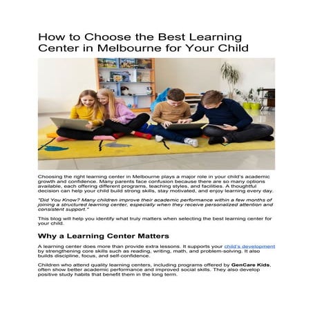 Top 5 Skills Your Child Can Learn at a Melbourne Learning Center.docx