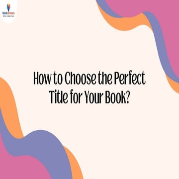 How to Choose the Perfect Title for Your Book.pdf