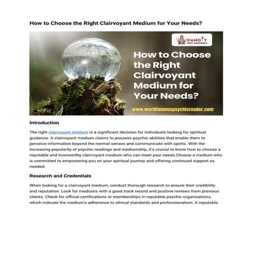 How to Choose the Right Clairvoyant Medium for Your Needs_.docx