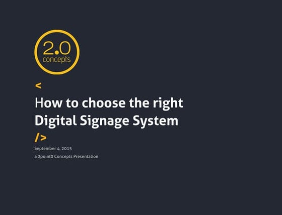 Rogers Solutions - Digital Signage | PDF