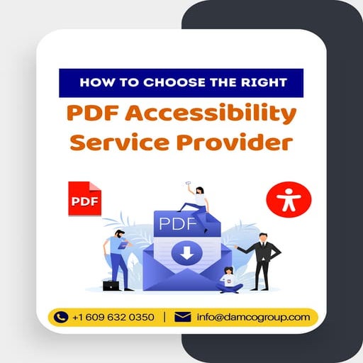 How to Choose the Right PDF Accessibility Service Provider | PDF